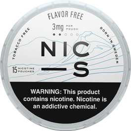 Buy NIC-S Flavor Free 3mg - Order online & save up to 15% - Prilla.com