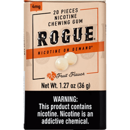 Buy Rogue Gum Fruit 4mg - Order online & save up to 12% - Prilla.com